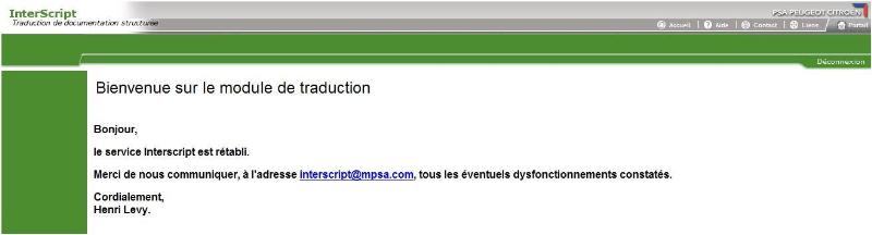 COMMENT ACCEDER A INTERSCRIPT - COMMENT ACCEDER A INTERSCRIPT